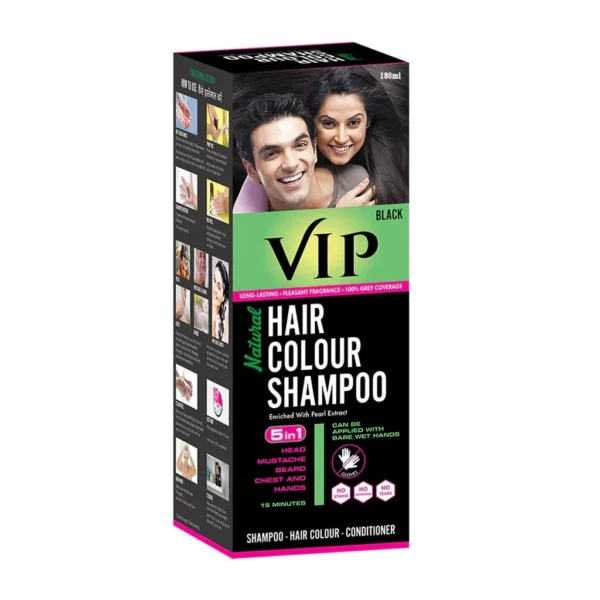 VIP hair color shampoo 180ml – Venus Glory